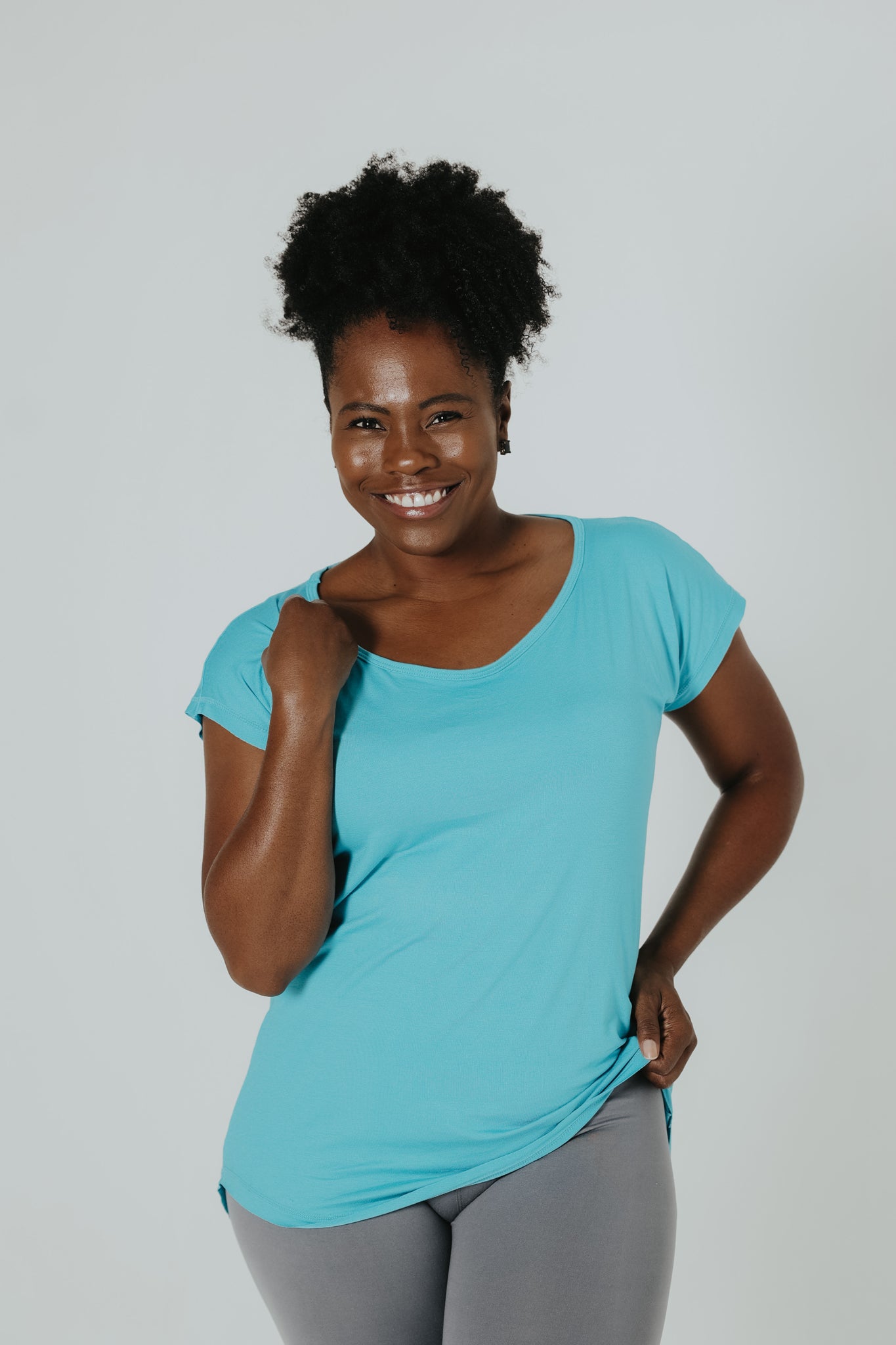 Isa Tank- Baby Blue – Not Only Pants